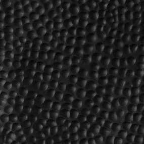 Konferenční stolek černý 70 x 30 cm tlučený hliník 246510