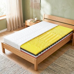 Prémiová matrace TINA 160x200 cm | výška 19 cm | sedvičová | tvrdost 2 i 3 | nosnost 130 kg | VÝBĚR PRATELNÉHO  POTAHU