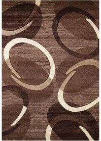 Spoltex Kusový koberec Florida 9828/02 brown, 80 x 150 cm