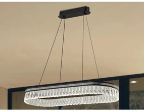 LED Stmívatelný křišťálový lustr na lanku THALIA LED/50W/230V 3000-6000K + DO