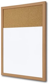 Combi Board whiteboard / korek 45 × 60 cm, bílá