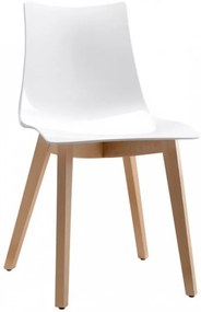 SCAB - Židle ZEBRA NATURAL ANTISHOCK - bílá/buk