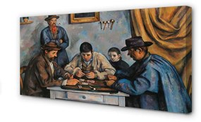 Obrazy na plátně Art karetní hra 120x60 cm