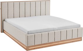 XXXLutz ČALOUNĚNÁ POSTEL, 180/200 cm, béžová Chameo - Manželské postele - 000101028201