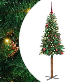 Úzký vánoční stromeček Zelená 150 cm 3394859