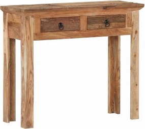 Konzolový stolek 90,5x30x75 cm masivní akácie recyklované dřevo 320381