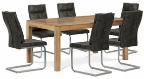 Jídelní stůl 160x90 x75 masiv dub, povrchová úprava olejem DS-F160 DUB