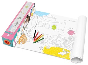 Home Deco Kids Váleček na vybarvování 3 m | 2 vzory Vzor: Moře