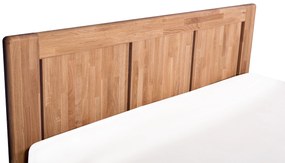 Masivní postel RUMBA - Solwo Design Dřevo a odstín oleje: BUK Cink - Olej odstín BO106, Rozměr spací plochy: 160x200