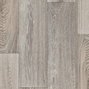 PVC podlaha - lino Texalino Supreme 6182 Pure Oak, na mieru, šíře 5m, hnedá, filc, chodba / predsieň, Beauflor