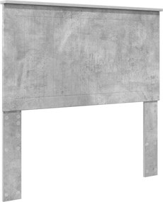 Rám postele Betonově šedá 100 x 200 cm Masivní borové dřevo 3411049