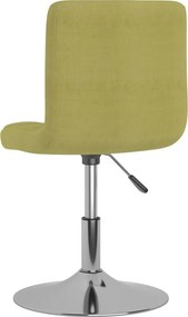 vidaXL Otočná jídelní židle textil [3087470] Barva: Tmavě šedá