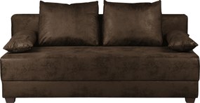 XXXLutz ROZKLÁDACÍ POHOVKA, textil, tmavě hnědá MID.YOU - Rozkládací pohovky - 001628000106