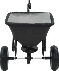 Tažné rozmetadlo soli PVC a ocel 125 x 74 x 79 cm 45 l 142967