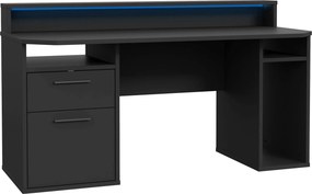 XXXLutz HERNÍ STŮL, černá, 160/72/91 cm MID.YOU - Online Only psací stoly - 000687053506