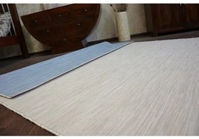koberec dvoustranný DOUBLE 29201/035 melanž modrý/ melanž béžový velikost 160x230 cm | krásné koberce cz