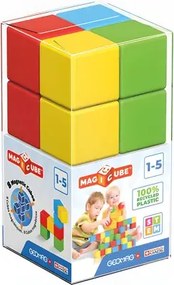 GEOMAG Magnetická stavebnice Magicube Green Line Eco / 8 dílků / od 1