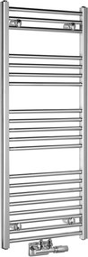 Aqualine Alya - Topné těleso 119x50 cm, 345 W, chrom LLS302