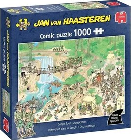 JUMBO Puzzle JvH Cesta do džungle / 1000 dílků / od 15 let
