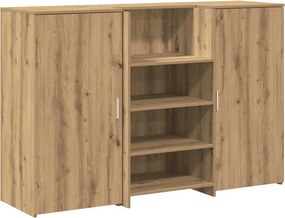 Recepční stůl dub artisan 155x50x103,5 cm kompozitní dřevo 3324204
