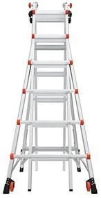 Teleskopický kloubový žebřík/štafle 4x6 příček Little Giant LEVELER M16 16526EN-801