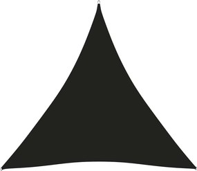 vidaXL Stínící plachta oxfordská látka trojúhelníková 5x5x5 m [135455] Barva: antracitová