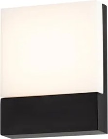 Venkovní svítidlo nástěnné ORNO Adviti AD-OP-6578BLPM4, FREZJA LED 9W, 750lm, IP65, 4000K, černé