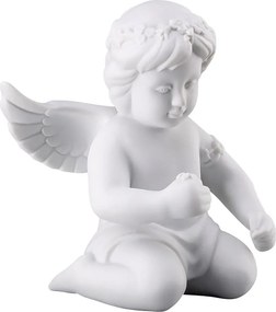 Figurka Classic anděl s věnečkem velká