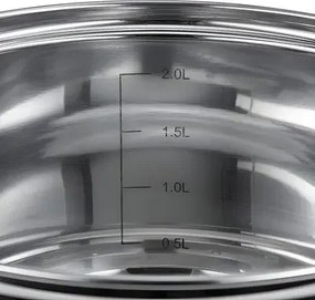 RESTO Hrnec s pokličkou LIBRA 18 x 10 cm / 2,6 l