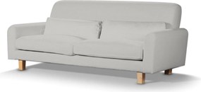 Potah na pohovku IKEA Nikkala krátký barva šedá látka pletený vzor