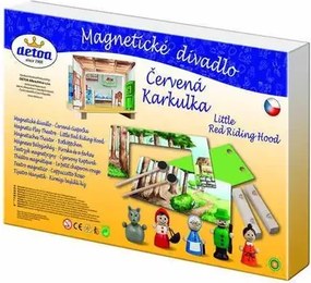 Detoa Dětské divadlo magnetické - Červená Karkulka
