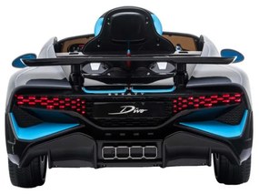 HračkyZaDobréKačky Elektrické auto Bugatti Divo šedé