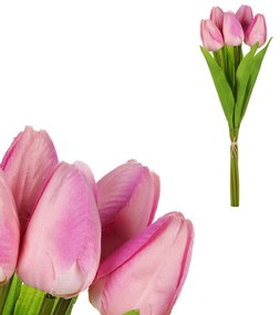 Autronic Tulipány v pugetu, barva fialová