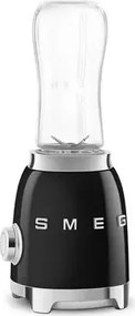SMEG PBF01BLEU černá / Smoothie mixér / 300 W / 0,6 l / 2 rychlosti