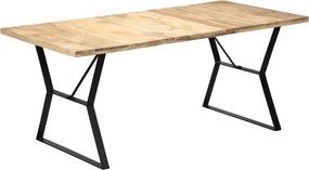 vidaXL Jídelní stůl 180 x 90 x 76 cm masivní recyklované dřevo [247945] Barva: Vícebarevný