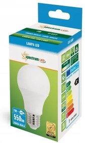 Toolight - LED studená žárovka E-27 230V 7W 500lm 13899, OSW-01005