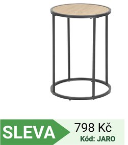 Kulatý stolek Seaford s průměrem 40 cm (80710)