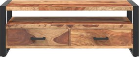 TV stolek 120 x 35 x 45 cm masivní akáciové dřevo 247403