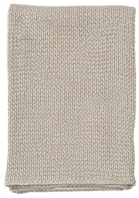 Bavlněná deka Basket beige 130x180, Klippan Švédsko Béžová