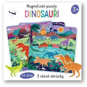 Svojtka Magnetické puzzle Dinosauři