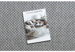Dywany Luszczow Kusový koberec kulatý TIMO 6272 SISAL venkovní světle šedá Rozměr koberce: 120 cm KRUH