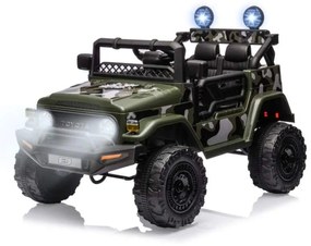 Elektrické autíčko Milly Mally Toyota FJ Cruiser Army