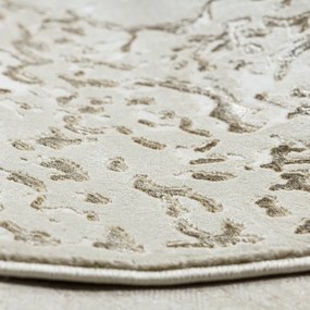 Dywany Łuszczów, Kusový koberec Allure 1961 cream/gold, 140x190, žlutá, kancelář