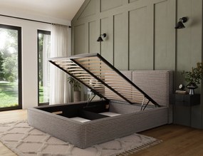 Pesillo postel + kovový rám/plynový píst/kontejner 140x200