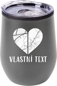 Personalizovaný termohrnek "BOWL" - Dvě místa, jedno srdce