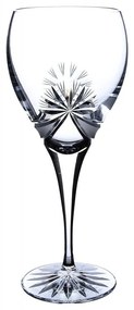 Onte Crystal Bohemia Crystal ručně broušené sklenice na červené víno Mašle 420 ml 2KS