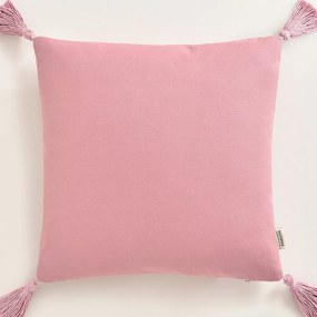 Room99 Dekorační povlečení na polštář s třásněmi Soul Bavlna Barva: Růžová, Velikost: 40 x 40 cm