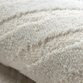 Dywany Łuszczów, Kusový koberec Balance 1503 cream, 80x150, bílá, ložnice