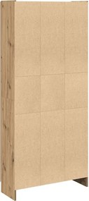 Skříň dub artisan 82,5 x 30,5 x 185 cm kompozitní dřevo 3318717