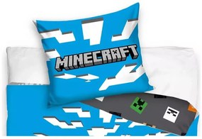 Carbotex dětské povlečení bavlna Minecraft Mob Monsters 140x200+70x90 cm
